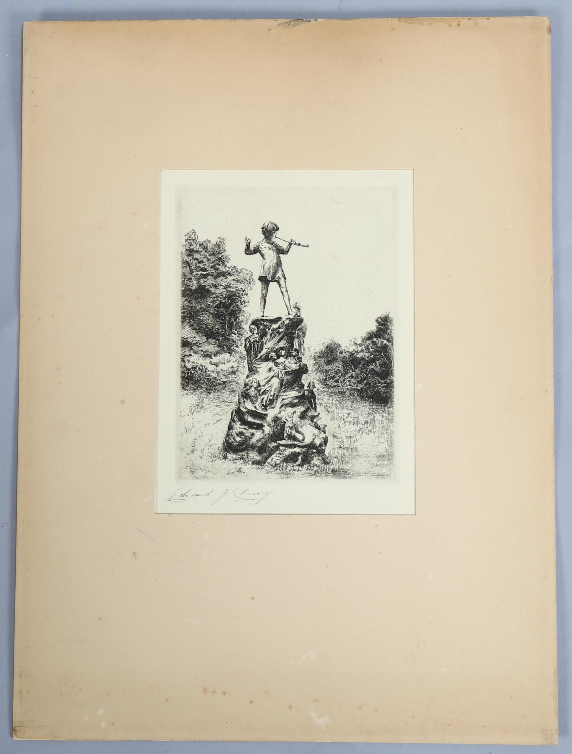 Edward J. Cherry | the statue of Peter Pan in Kensington Gardens ...