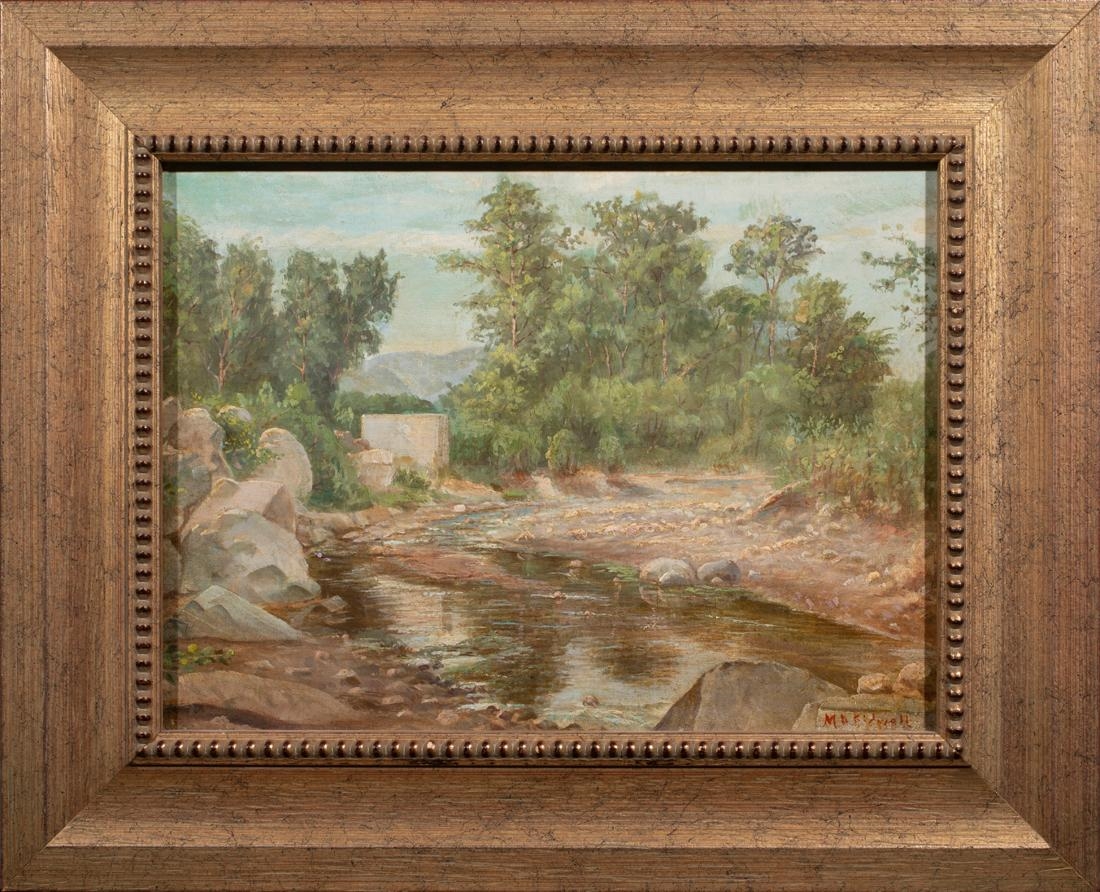 Mary White Bidwell | Stream in the Forest | MutualArt