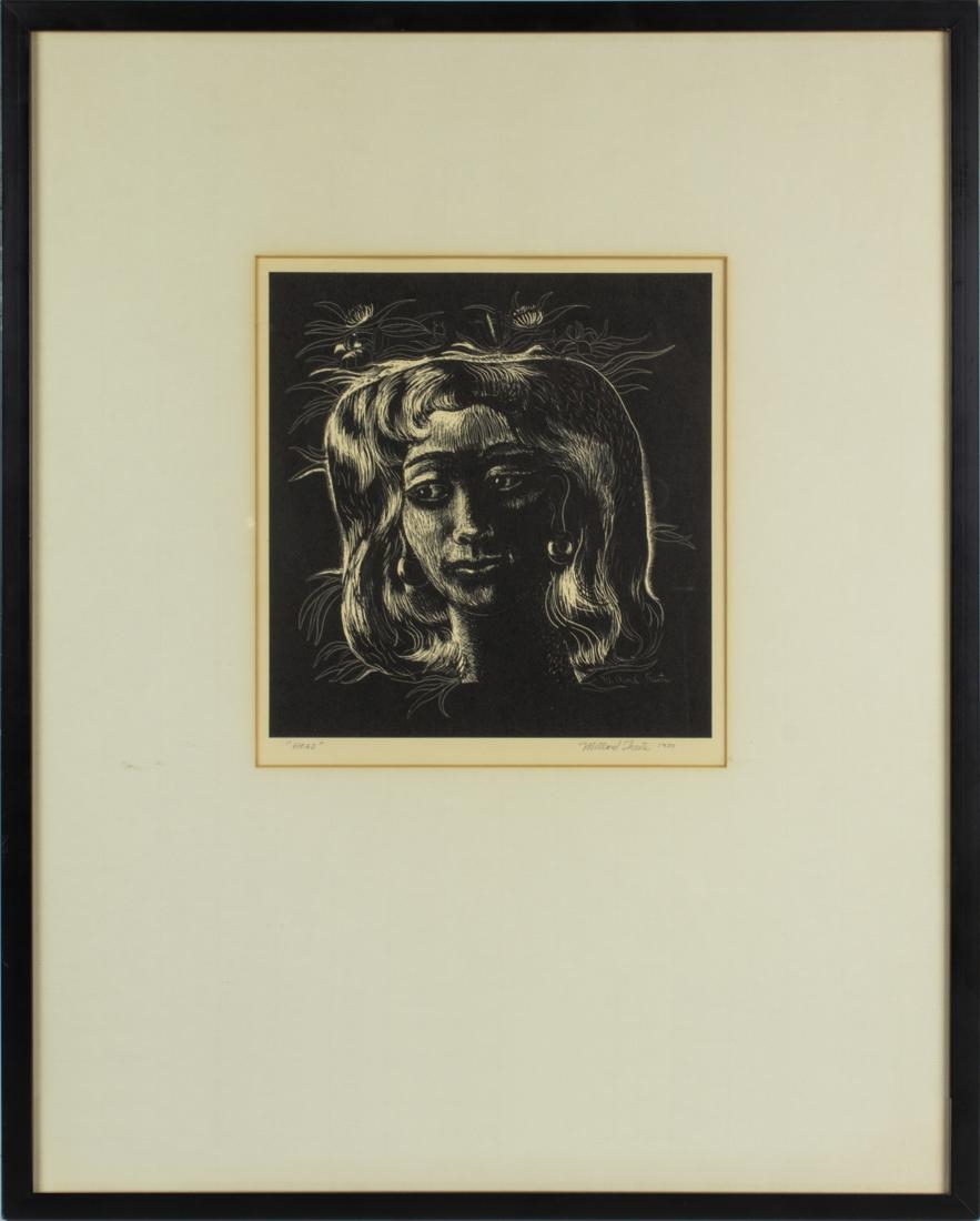Millard Sheets | Head (1970) | MutualArt