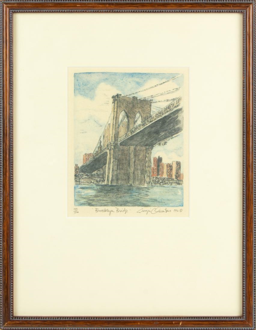 Georgia Chambers | Brooklyn Bridge (1992) | MutualArt
