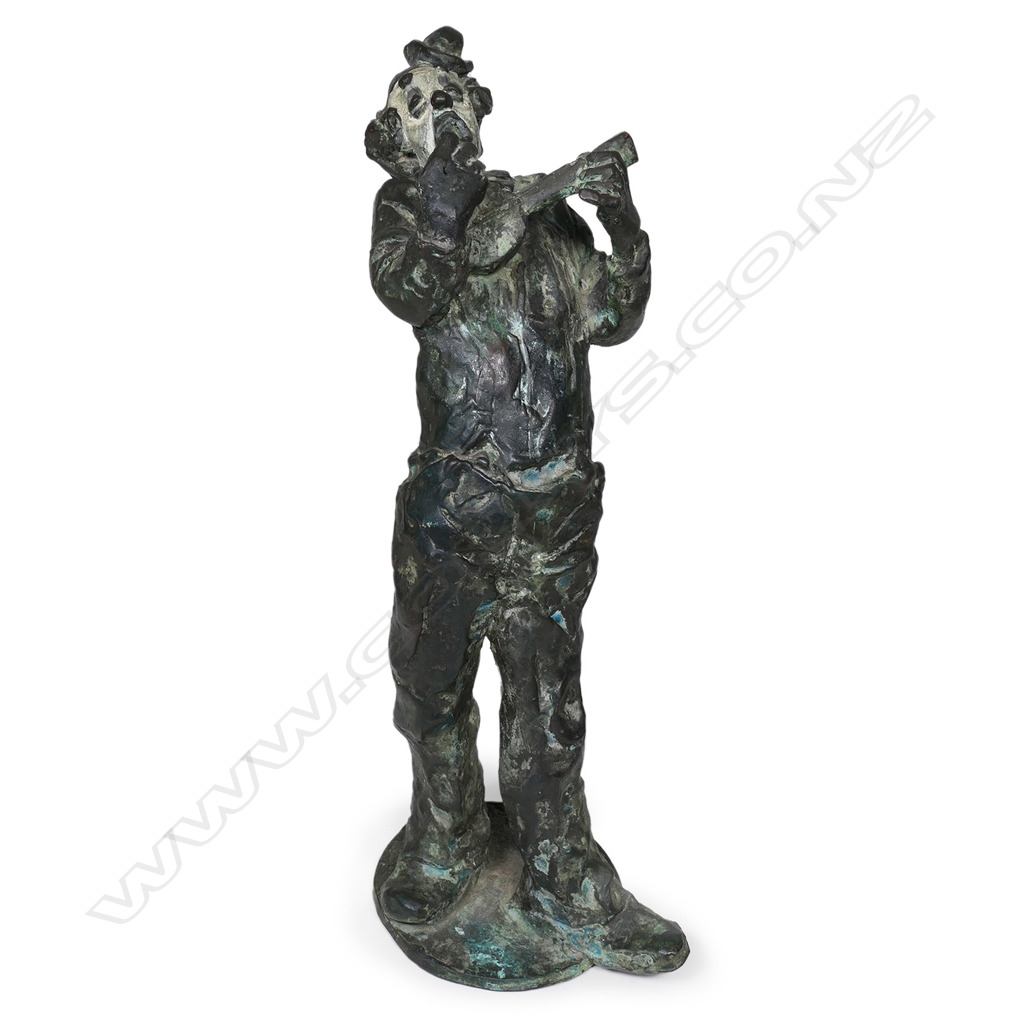 Ken Kendall | Ken Kendall bronze clown figure | MutualArt