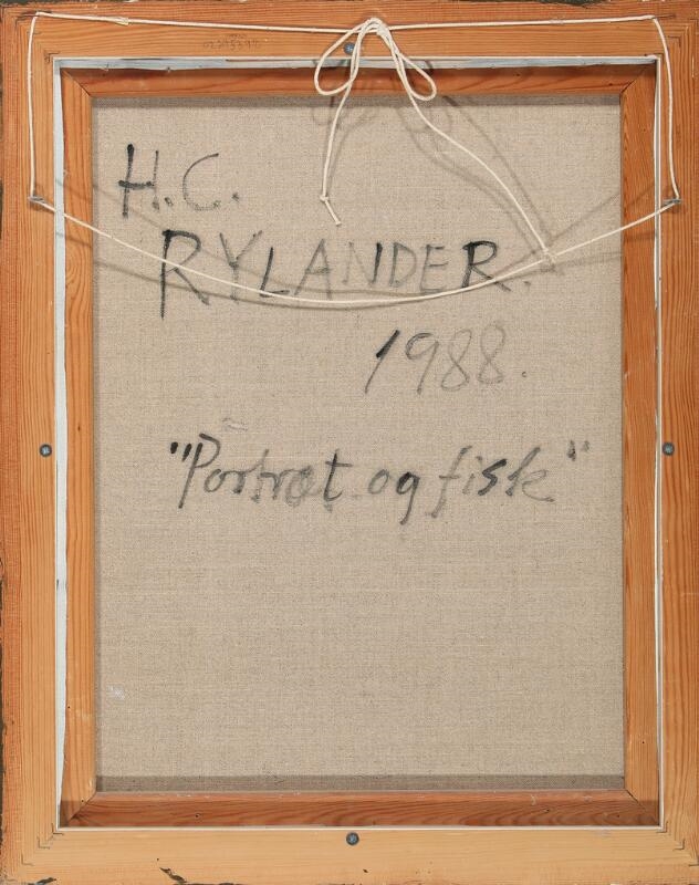 Hans Christian Rylander | Portræt og fisk | MutualArt
