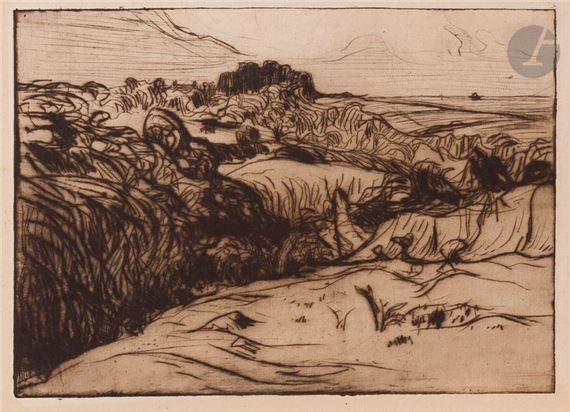 Roderic O'Conor | Landscape on the Coast. 1893 | MutualArt