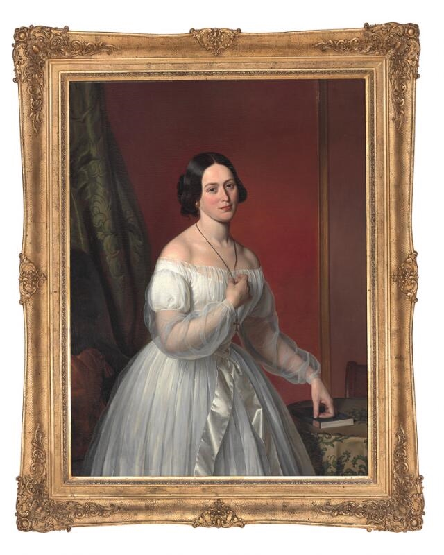 Emil Bærentzen | Portrait of Natalie Clotilde Septima Ryge (1819–1895 ...