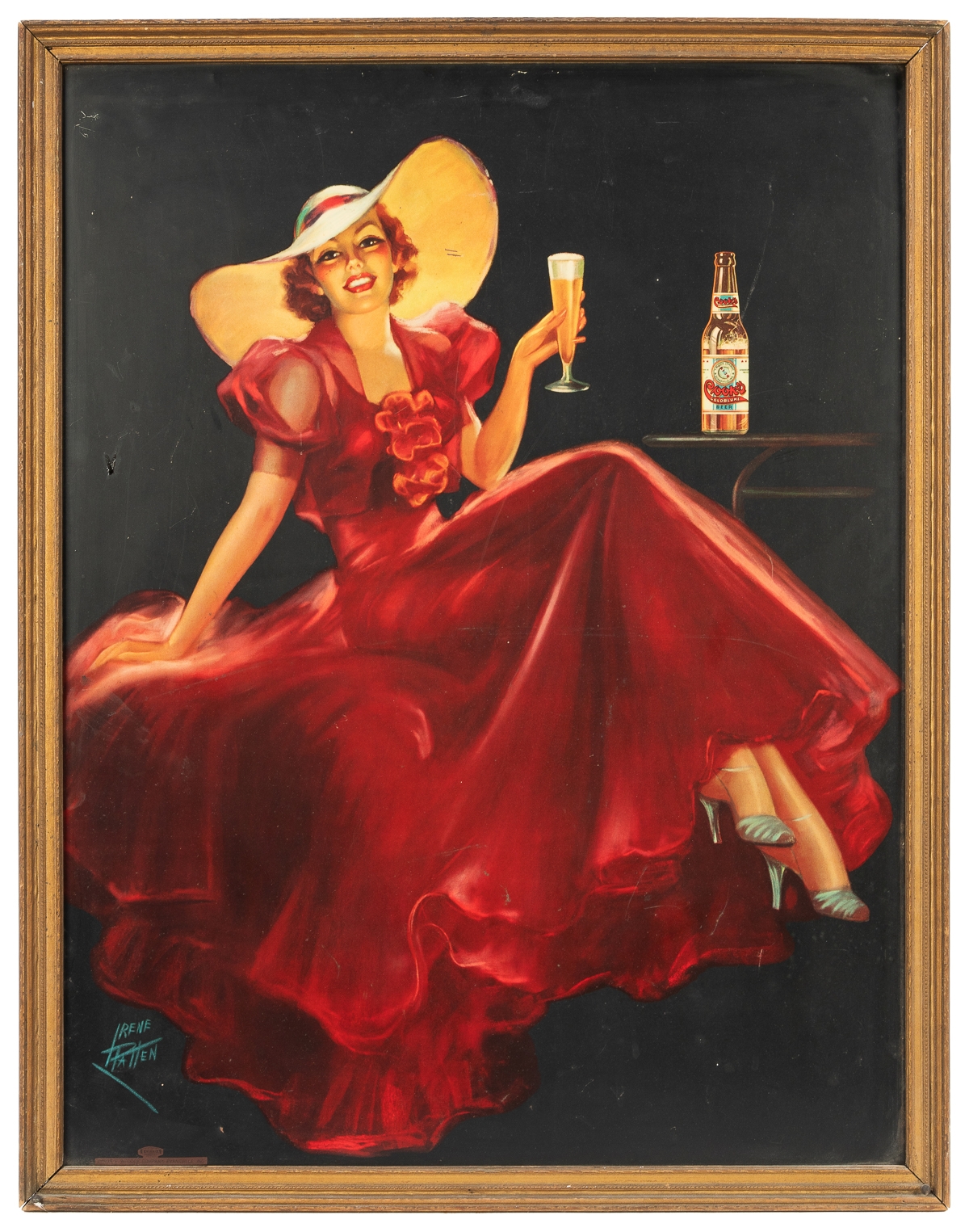 Irene Patten | Cook’s Goldblume Beer Sign | MutualArt