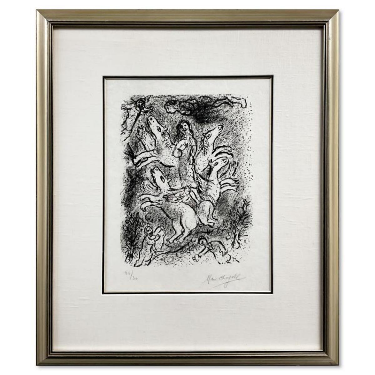 Marc Chagall | THE GAME (M. 439) (1966) | MutualArt