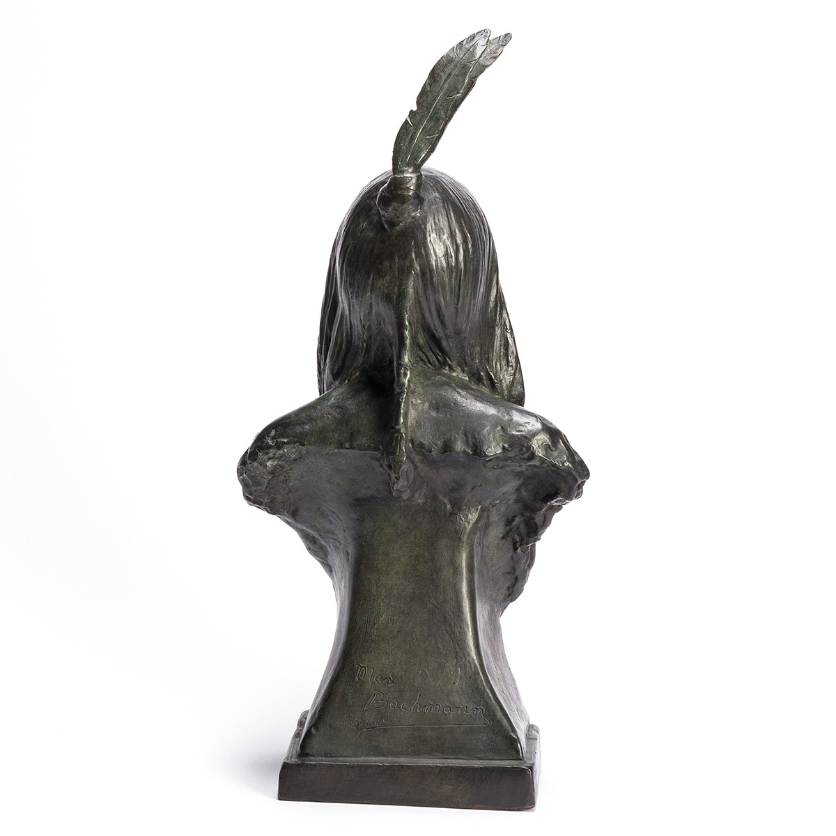 Max Bachmann | Bust of an American Indian (Circa 1905) | MutualArt