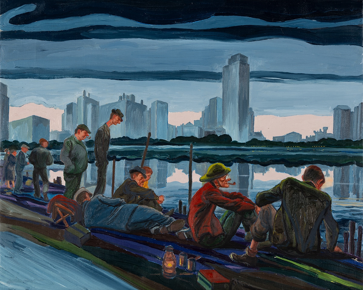 William Sharp | The Gold Coast Fisherman. (Circa 1930s) | MutualArt