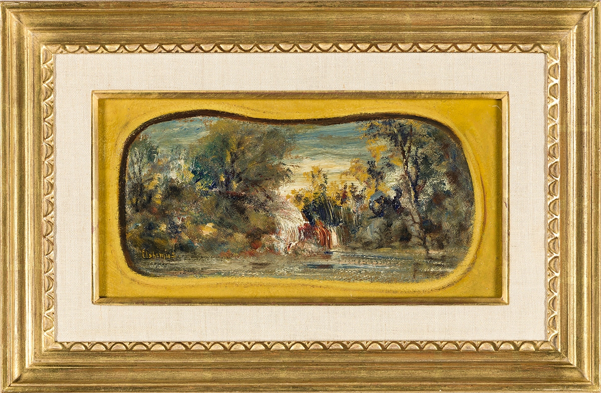 Louis Michel Eilshemius | Landscape with a Waterfall (Circa 1910 ...