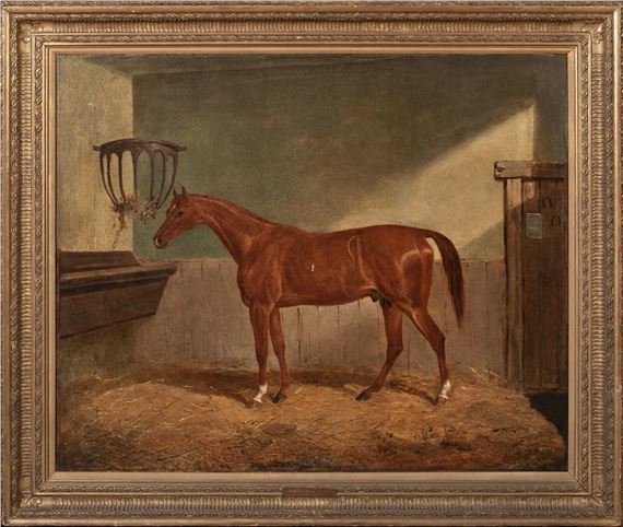 James Loder | PORTRAIT OF CHESTNUT HORSE OIL PAINTING (19th Century ...