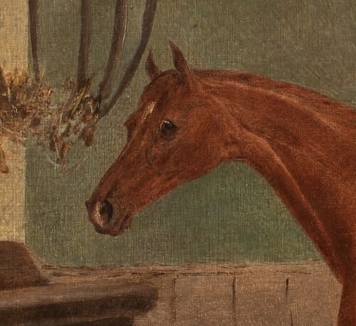 James Loder | PORTRAIT OF CHESTNUT HORSE OIL PAINTING (19th Century ...