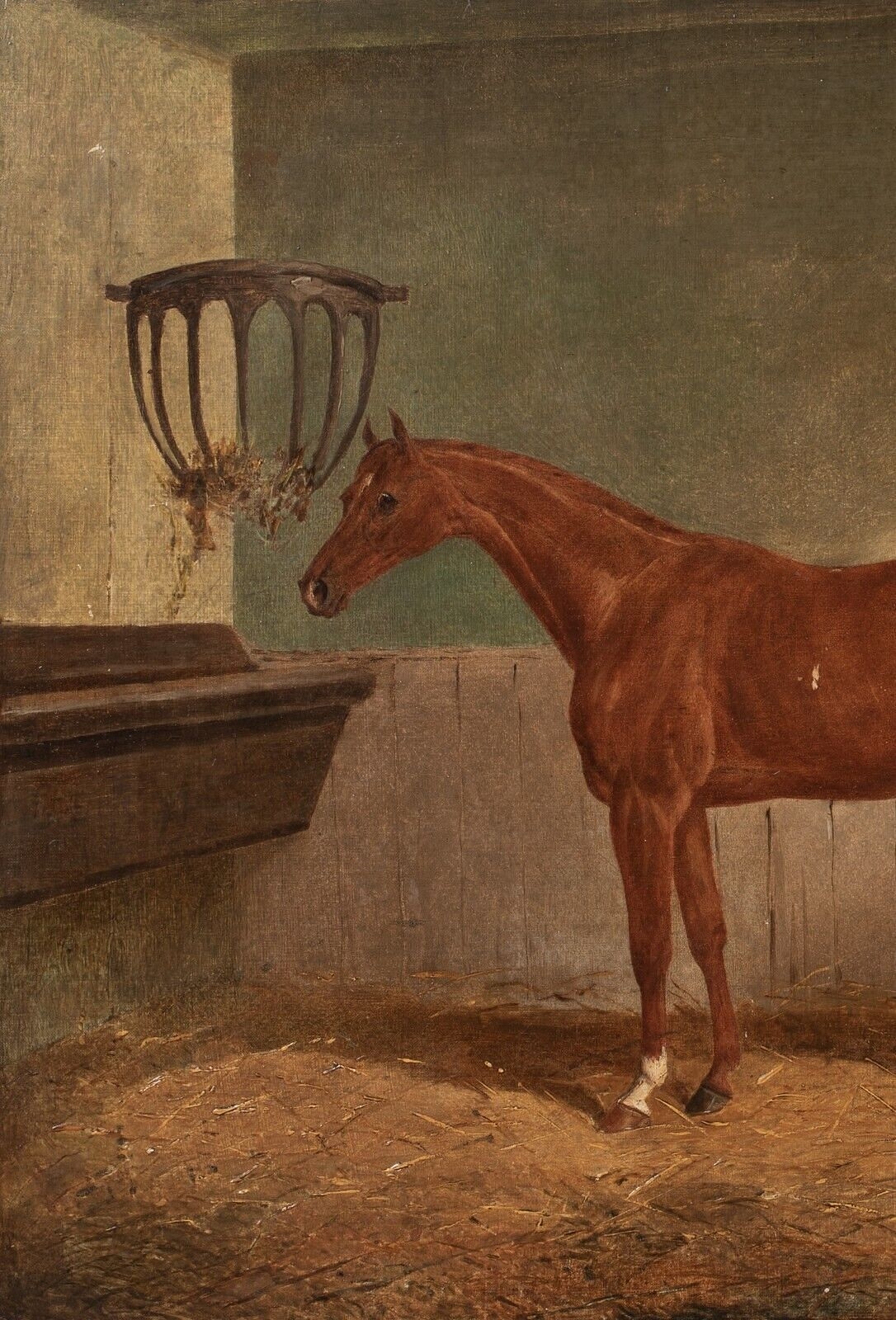 James Loder | PORTRAIT OF CHESTNUT HORSE OIL PAINTING (19th Century ...