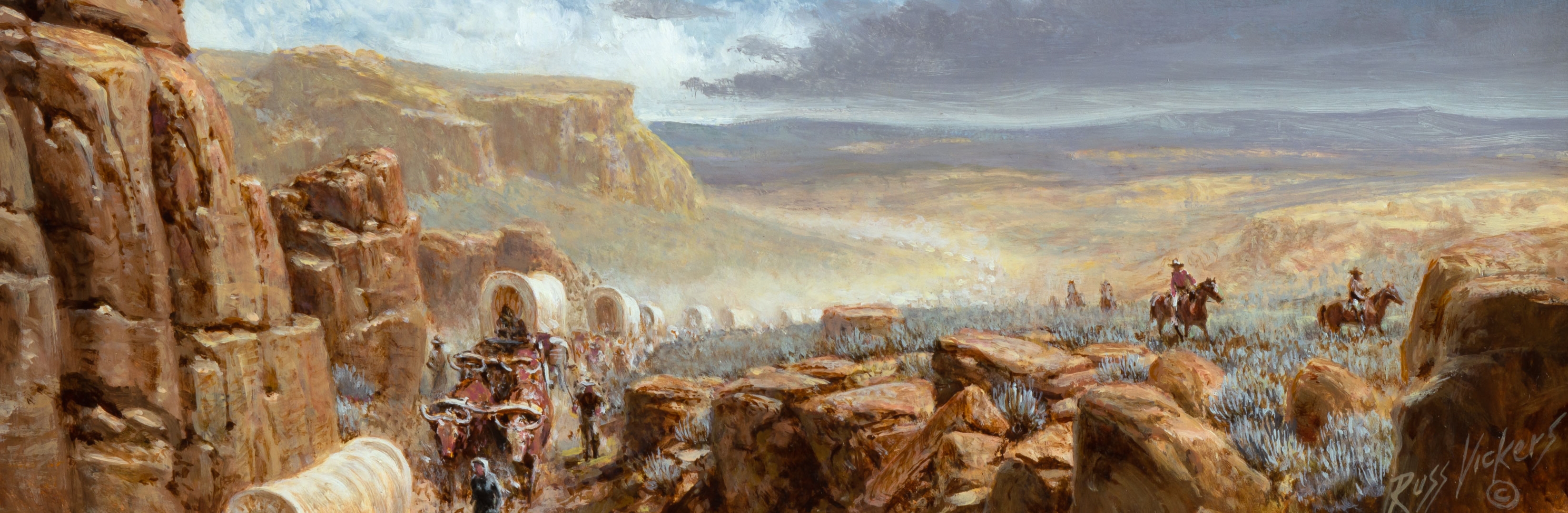 Russ Vickers | Return from a Raid | MutualArt