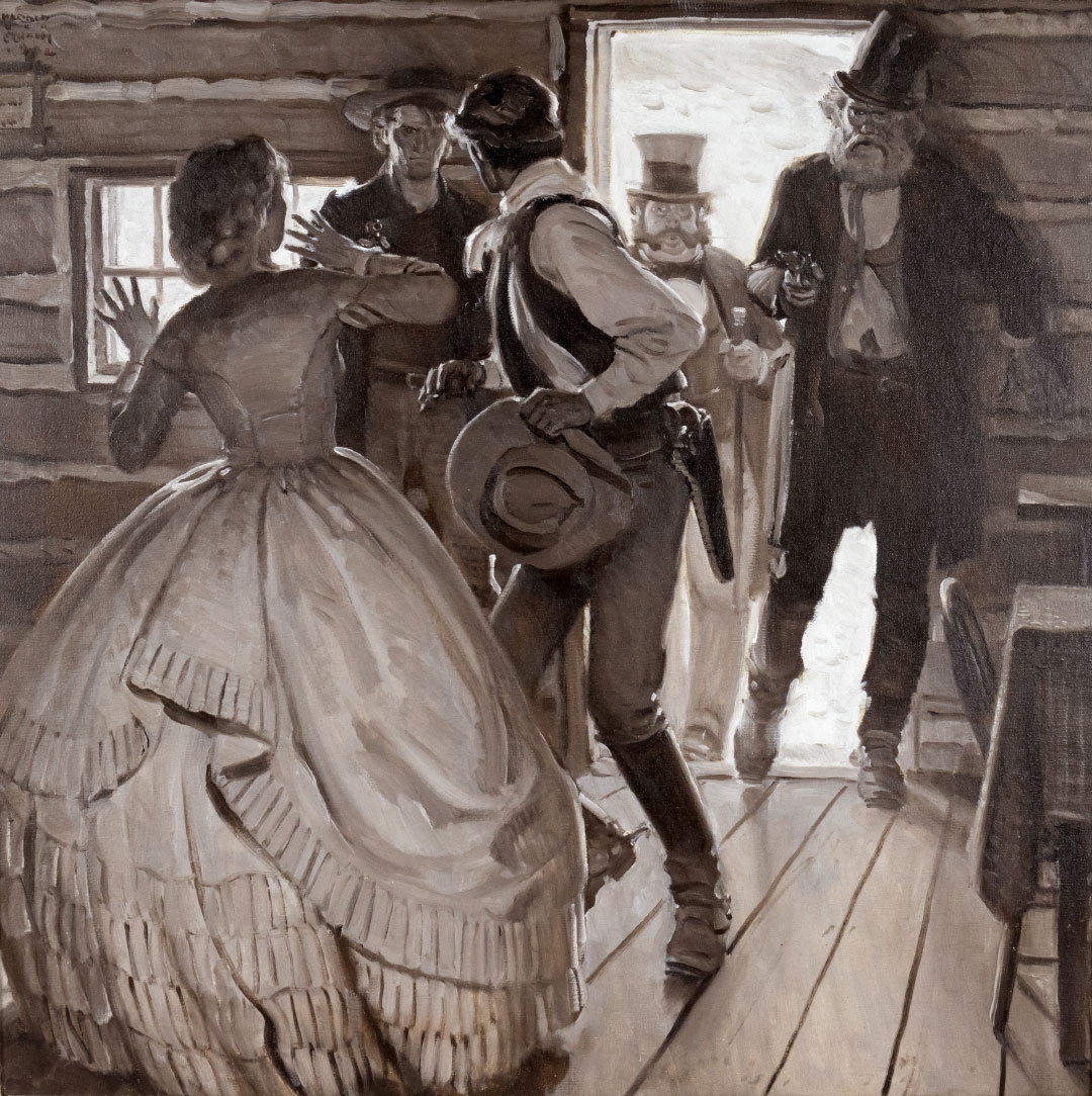 Harold von Schmidt | The Intruders | MutualArt