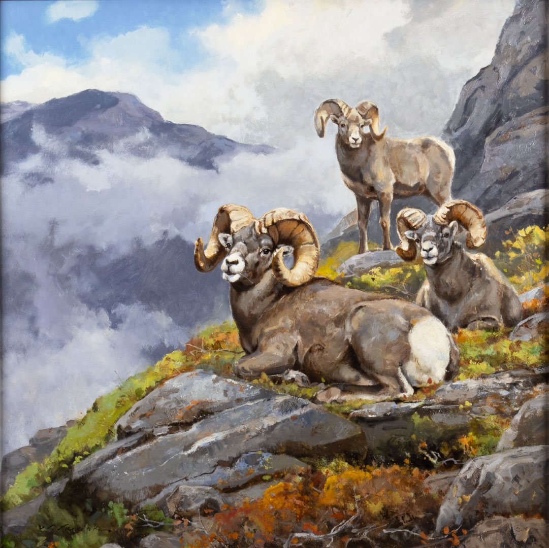 Luke Frazier | Rams at Heaven's Gate (2018) | MutualArt
