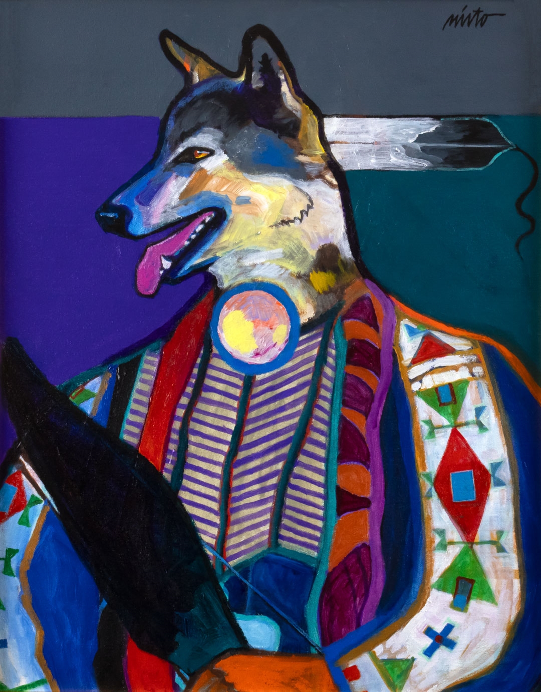 John Nieto | Lone Wolf (Vision Quest) | MutualArt