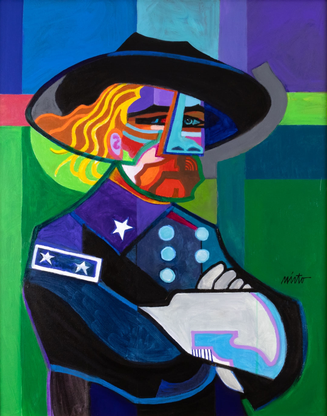 John Nieto | General George Custer | MutualArt
