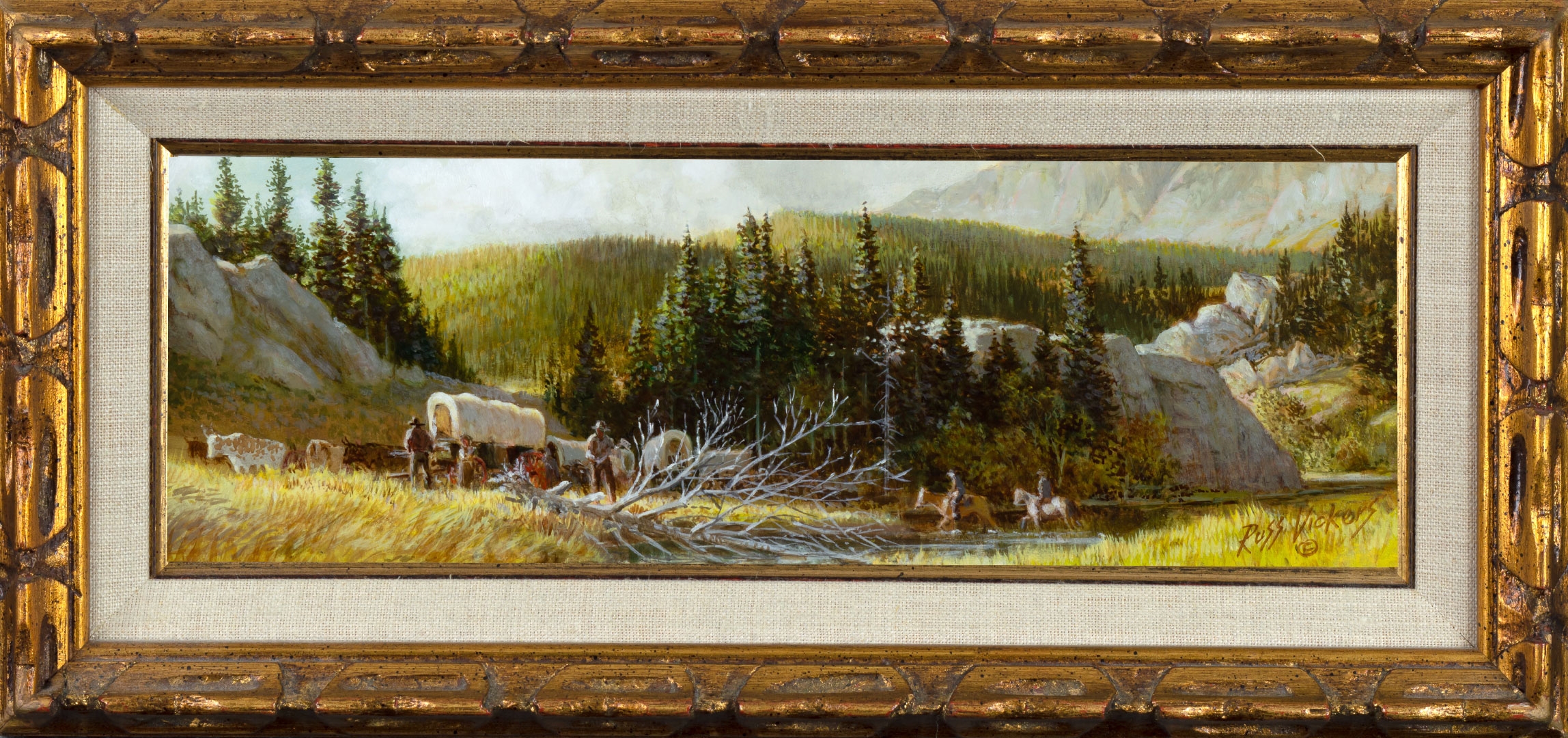 Russ Vickers | Wood, Grass and Water | MutualArt