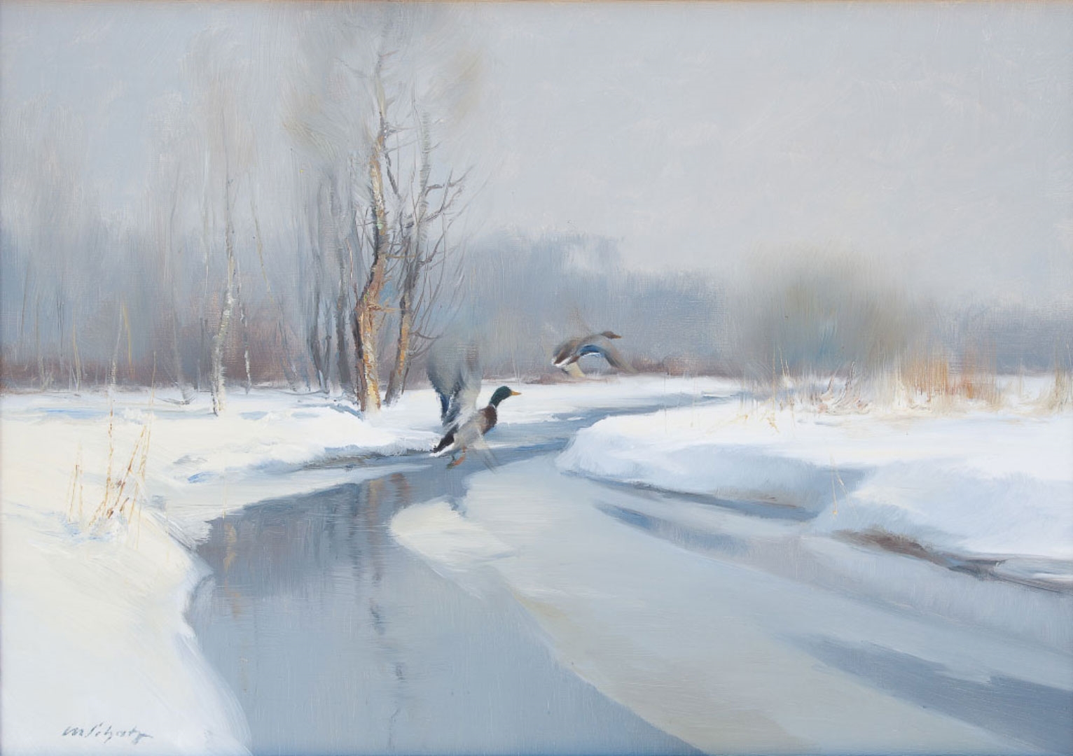 Manfred Schatz | Breaking Ice | MutualArt