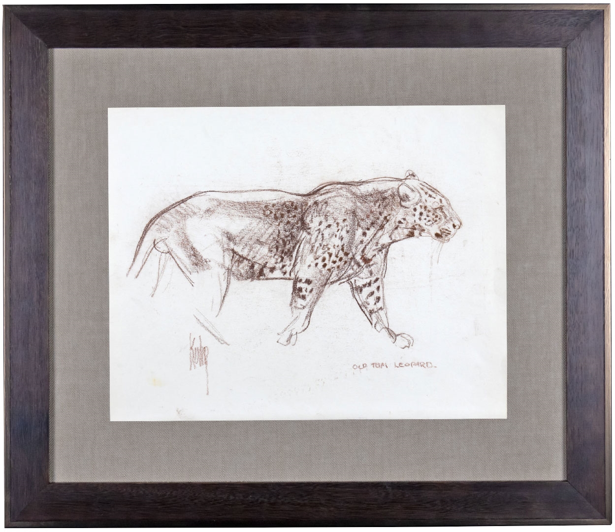 Bob Kuhn | Old Tom Leopard | MutualArt