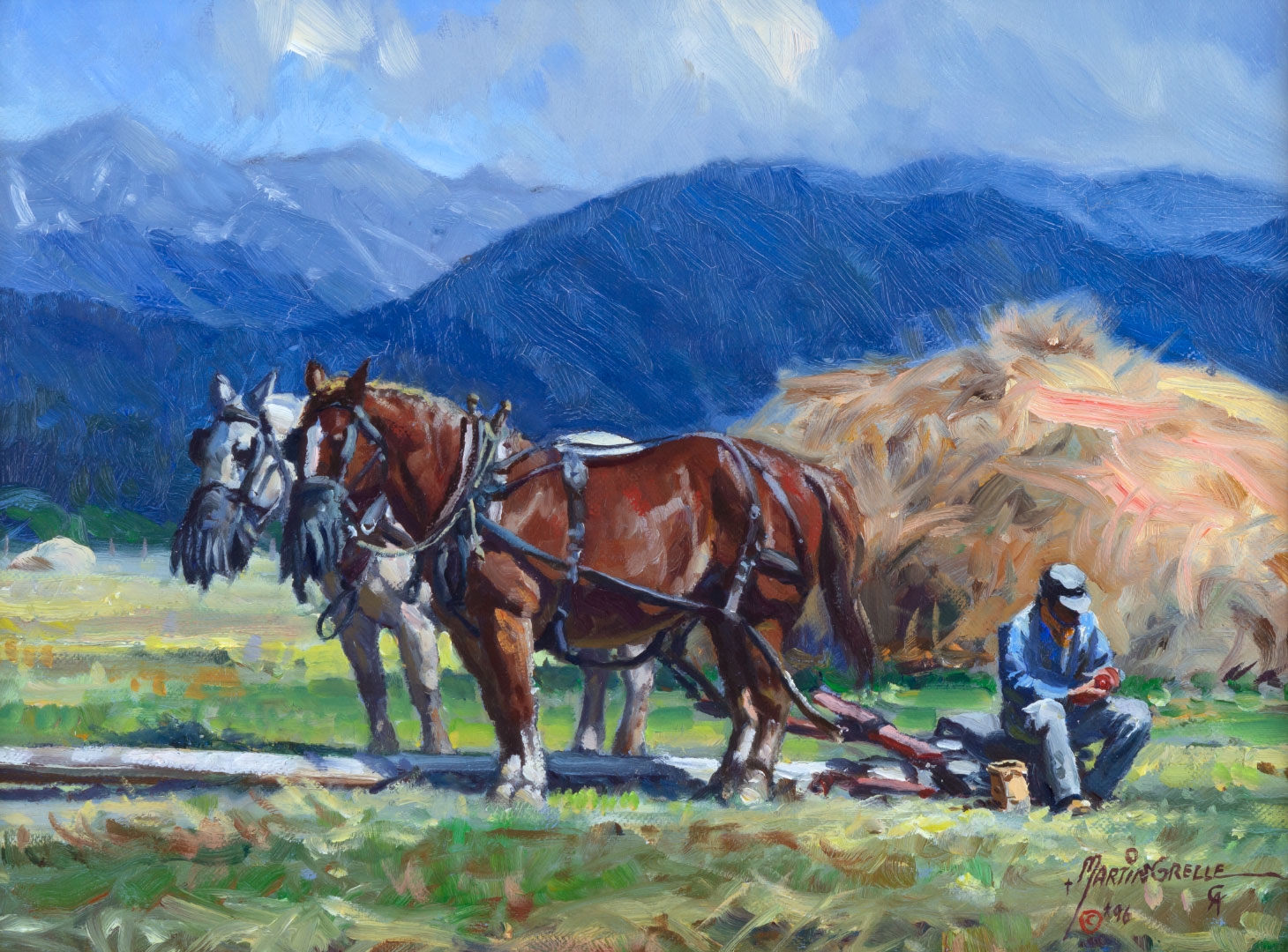 Martin Grelle | Helping Hands (2011) | MutualArt