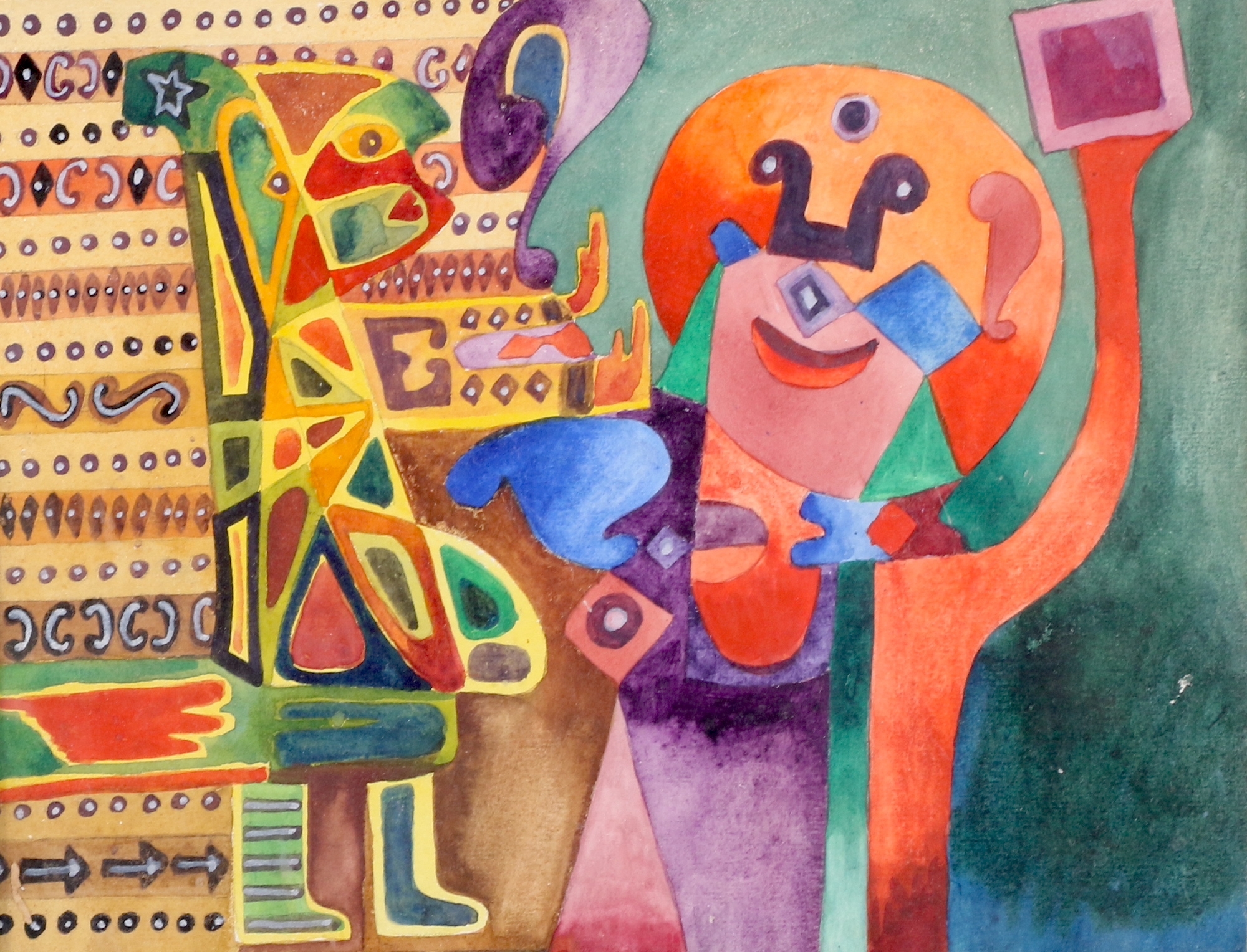 Rudolf Pointner | COLOURFUL FIGURES | MutualArt