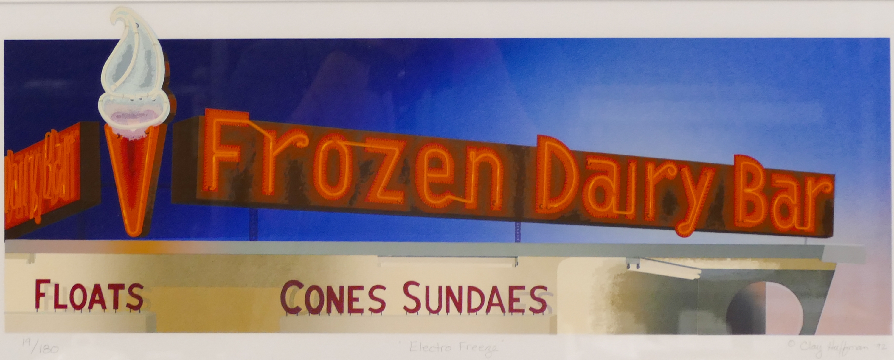 Clay Huffman | Electro Freeze' 1992 (1992) | MutualArt