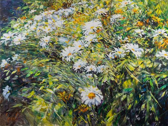 Carl Scanes | With Honeysuckle (2002) | MutualArt