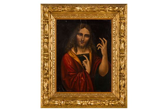 il Giampetrino‏ | Christ (with the symbol of the Holy Trinity) | MutualArt