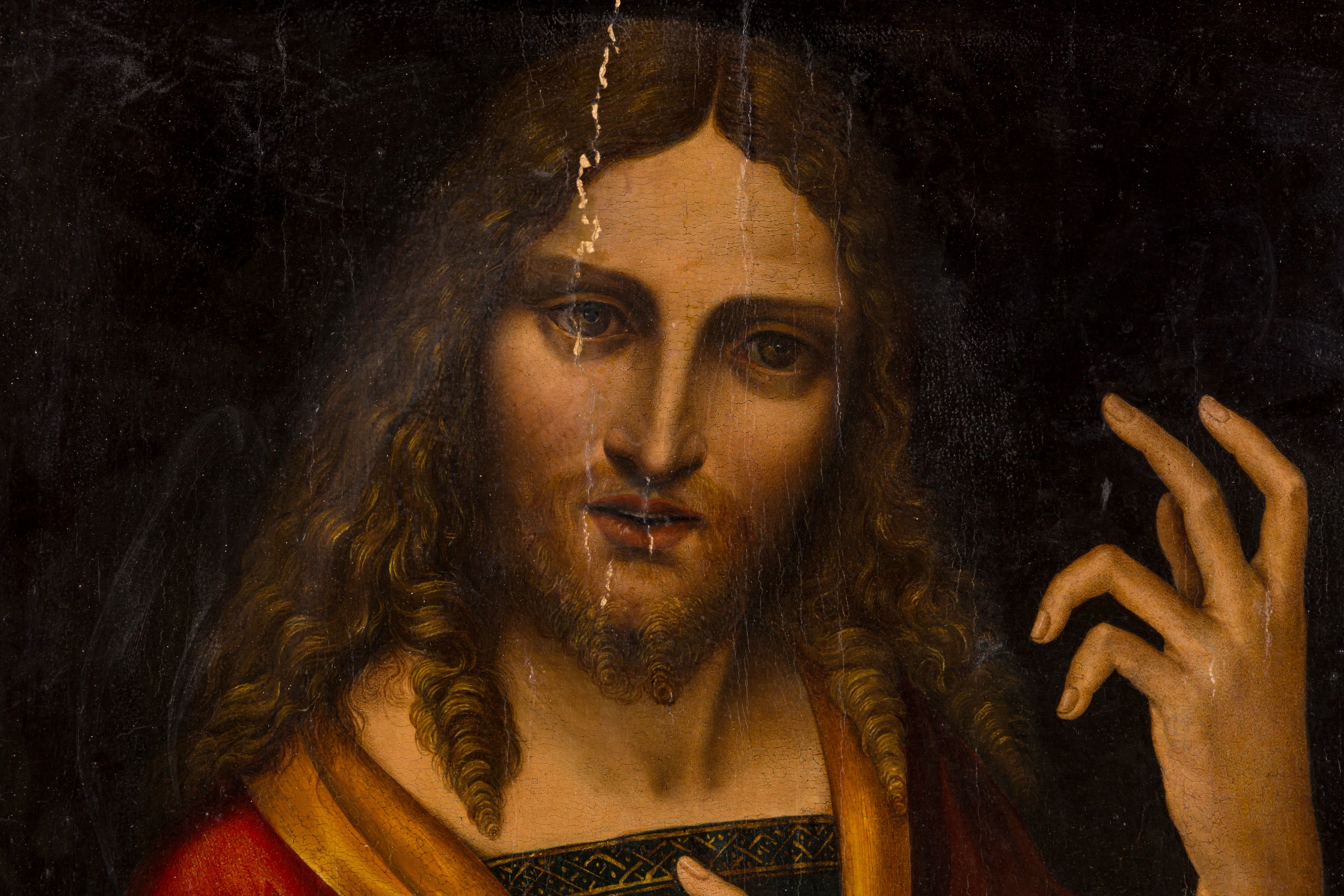 il Giampetrino‏ | Christ (with the symbol of the Holy Trinity) | MutualArt