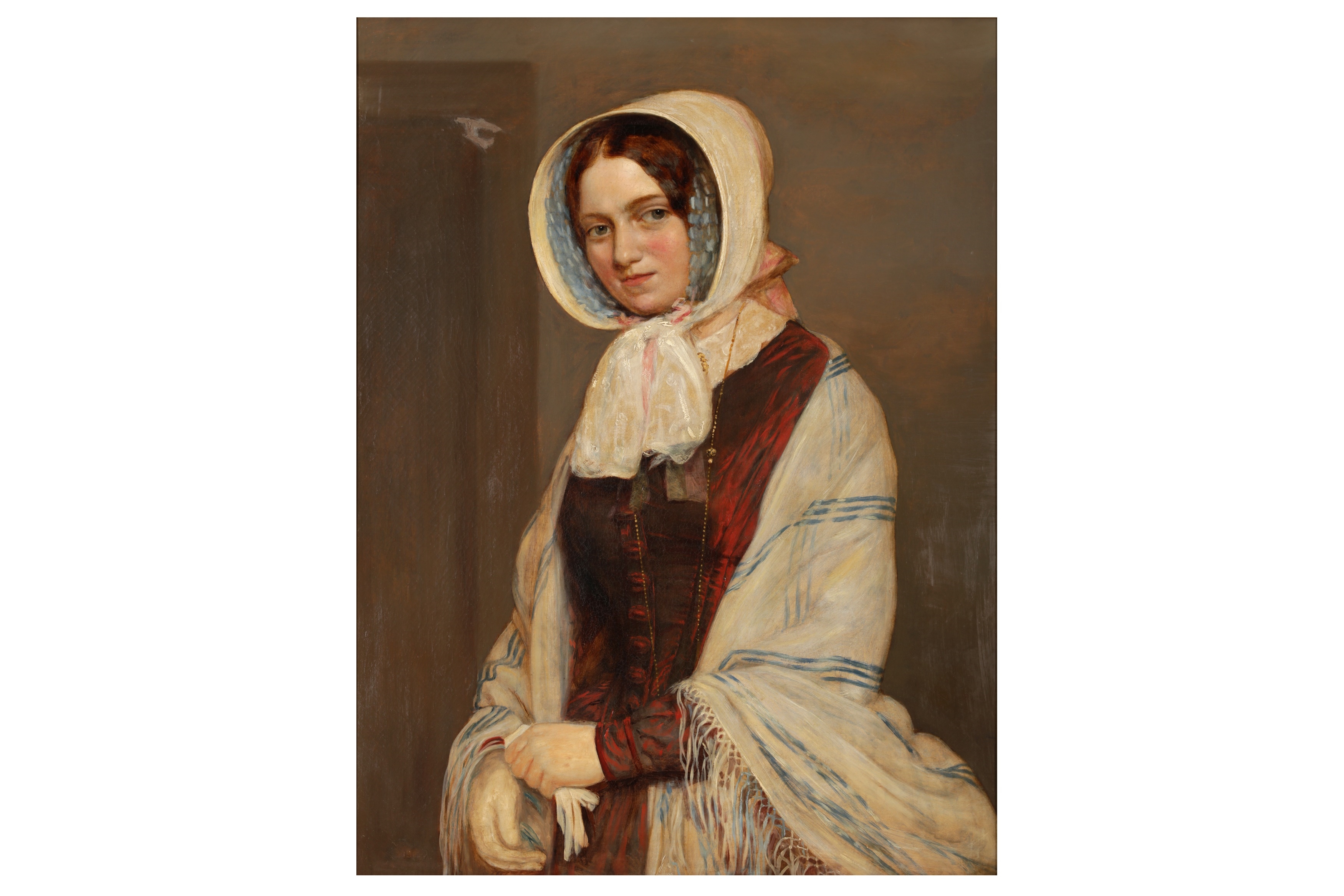 George P.A. Healy | Portrait of Helen, Mrs William Stanley Haseltine ...