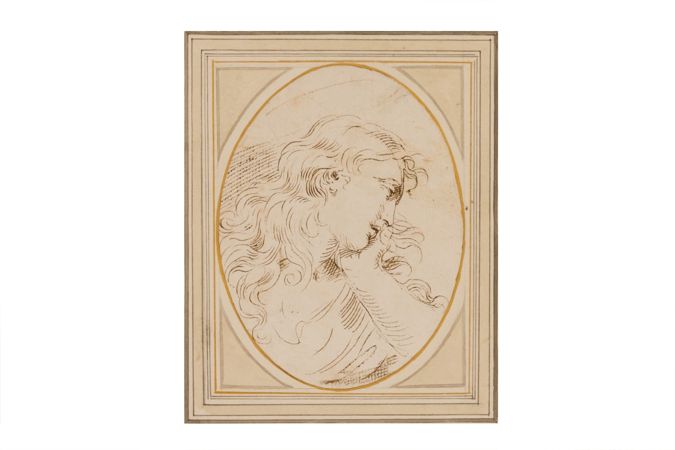 Donato Creti | A mythological female figure (Diana?), looking up to the ...