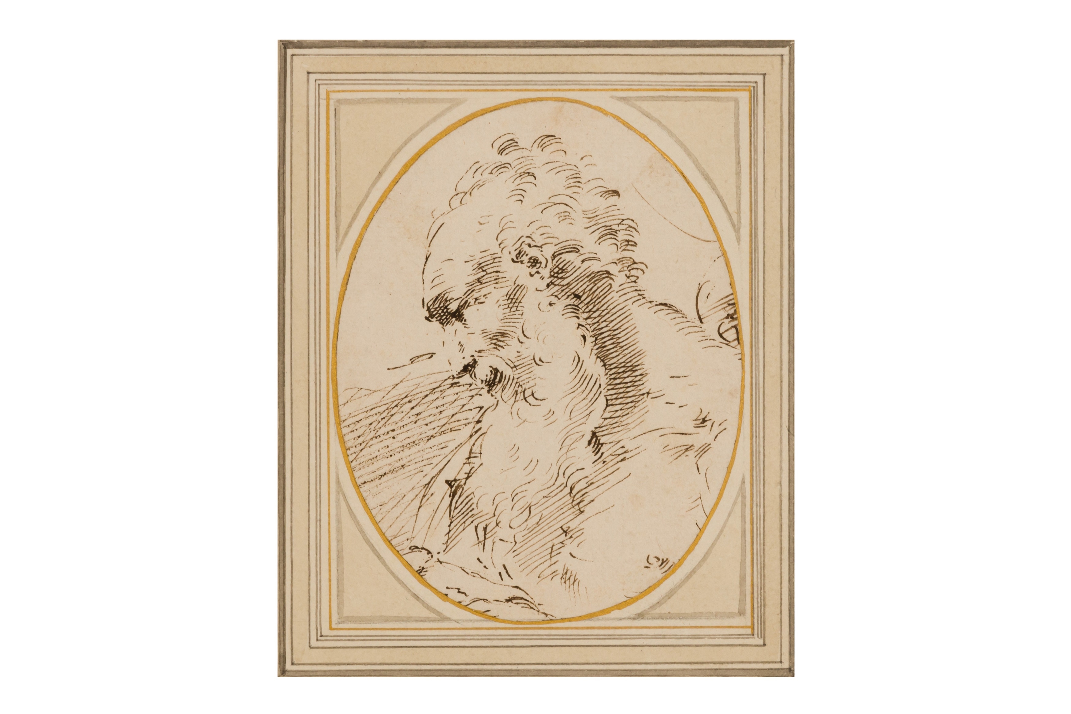 Donato Creti | A mythological female figure (Diana?), looking up to the ...