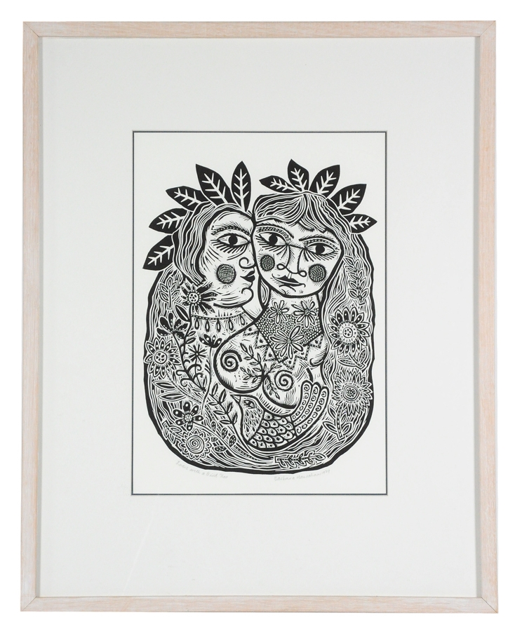 Barbara Hanrahan | Lovers with a Bird (1989) | MutualArt