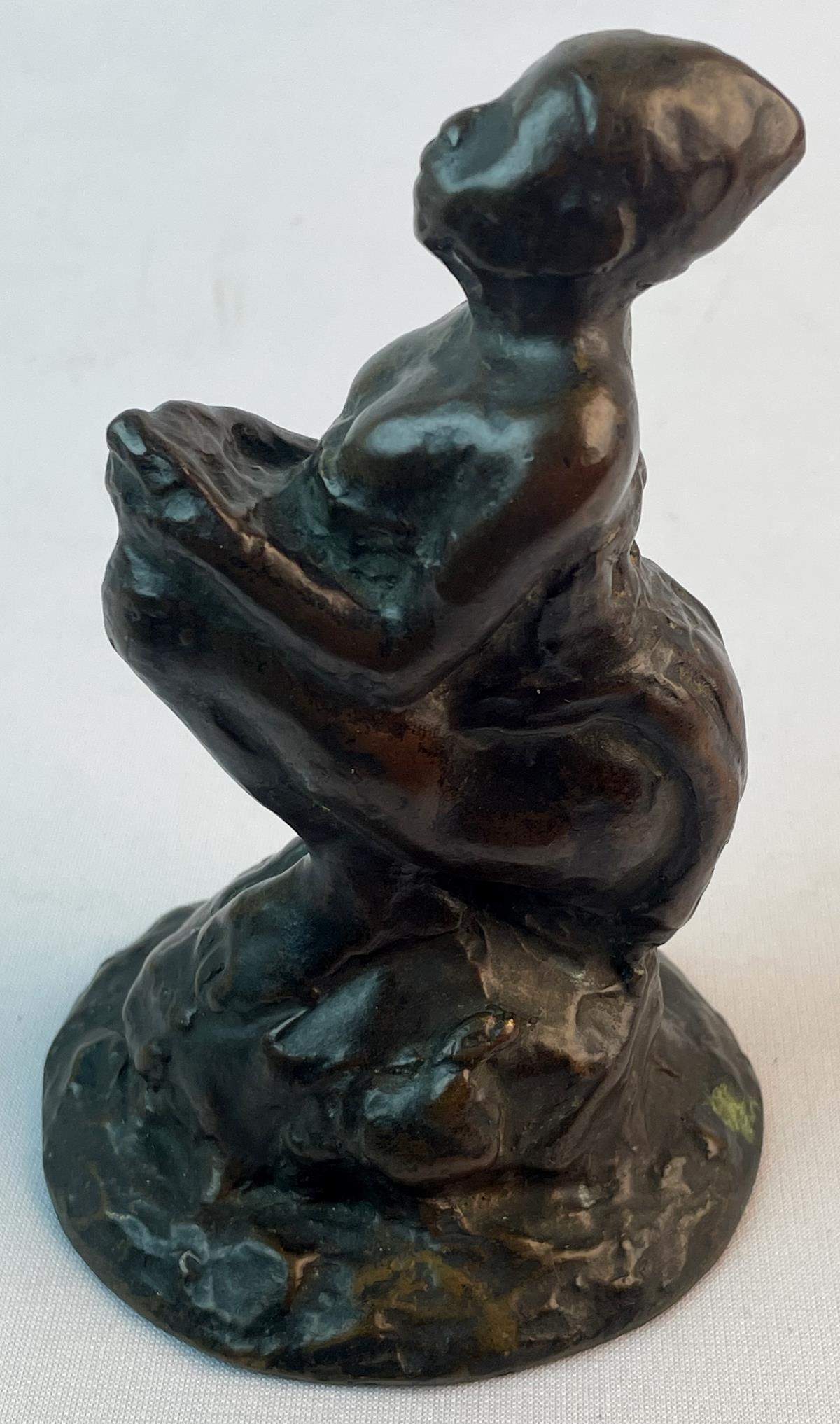 Edwin Willard Deming | African Woman Sitting Statue (1911) | MutualArt