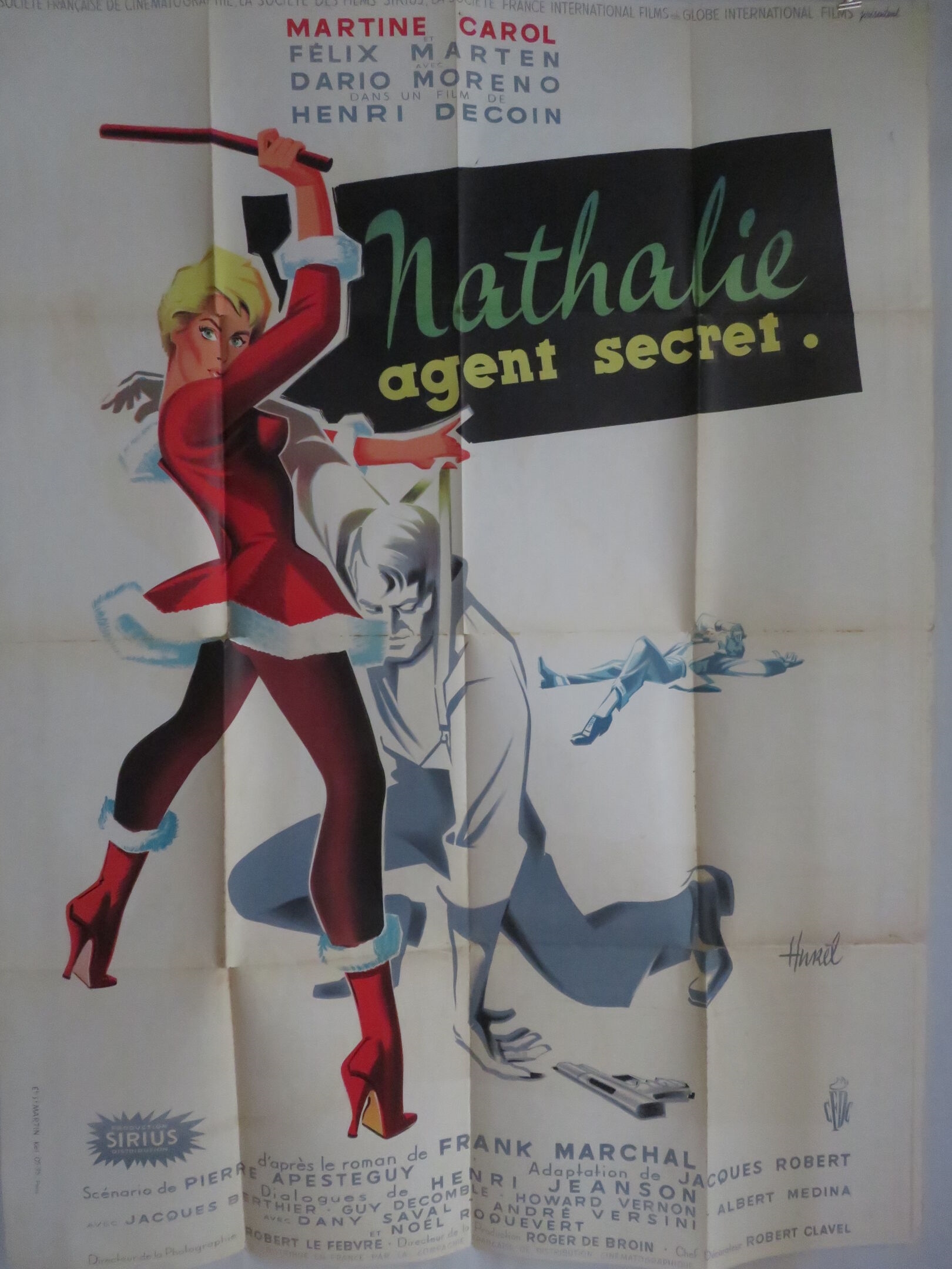 Clément Hurel | Nathalie Agent Secret (1959) | MutualArt