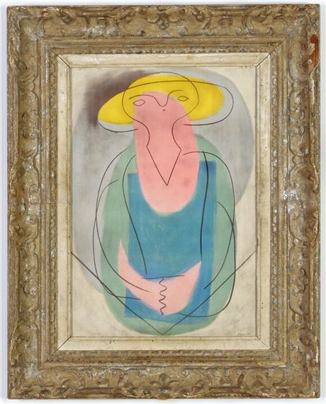 Pablo Picasso | Woman in Hat (1946) | MutualArt