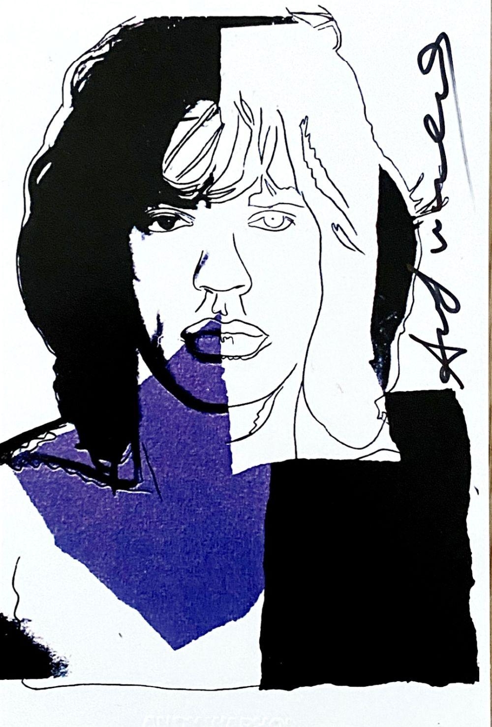 Andy Warhol | Mick Jagger 7 (1975) | MutualArt