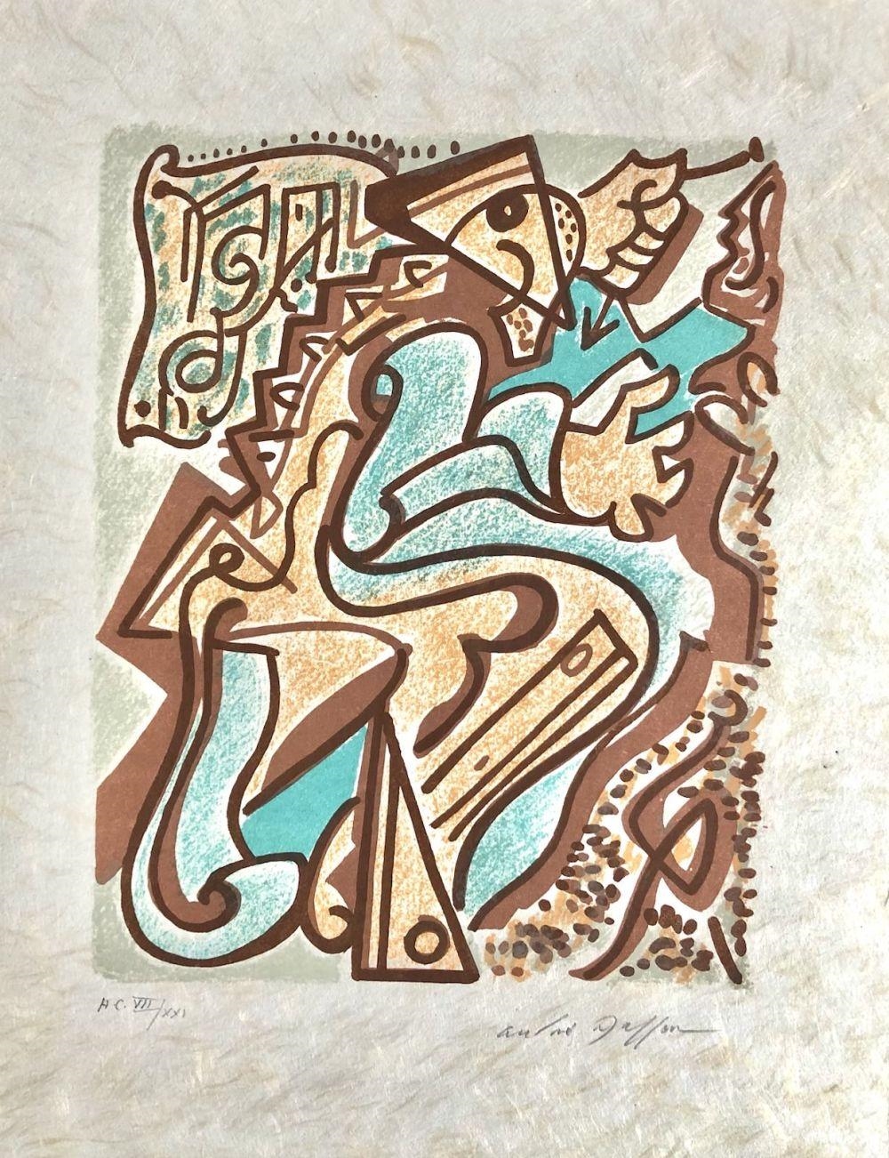 André Masson | Une étoile de craie (1973) | MutualArt