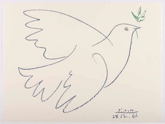 Pablo Picasso | Colombe bleue (2003) | MutualArt