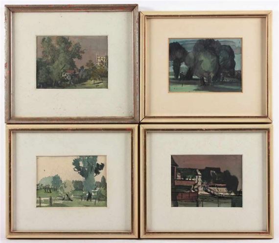 Richard Gessner | Ansichten aus Kaiserswerth | MutualArt