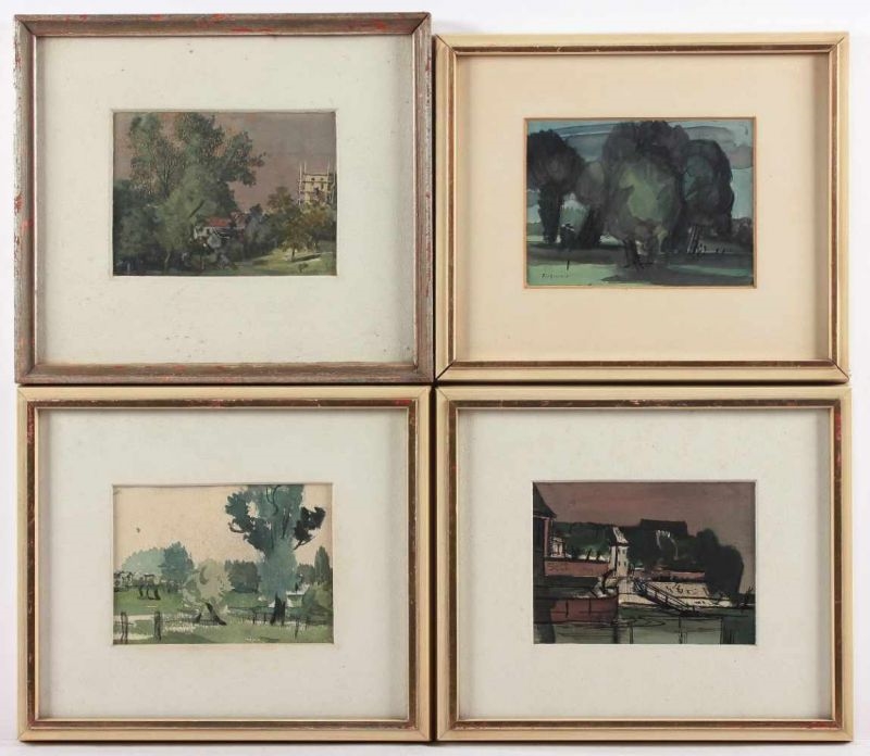 Richard Gessner | Ansichten aus Kaiserswerth | MutualArt