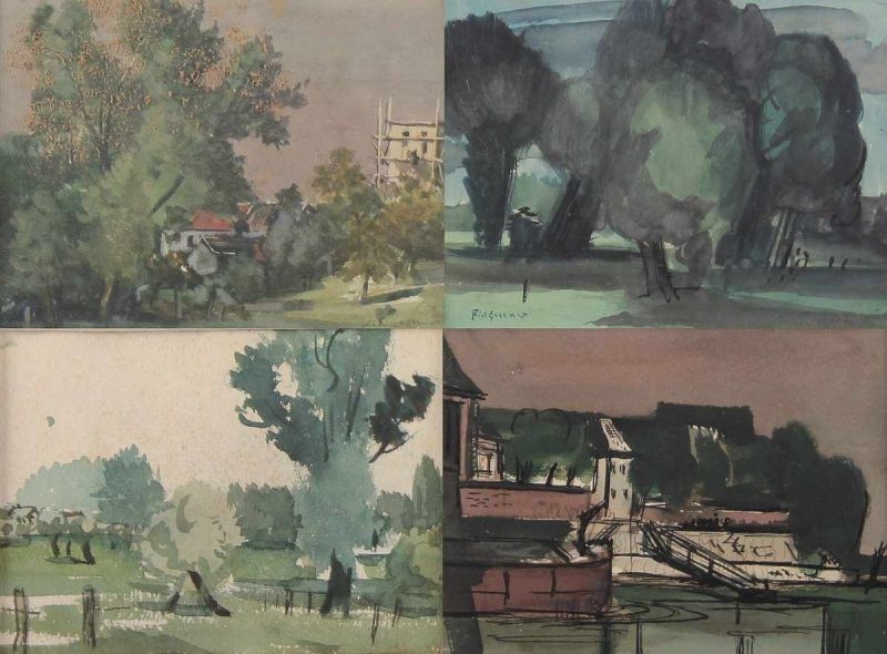 Richard Gessner | Ansichten aus Kaiserswerth | MutualArt