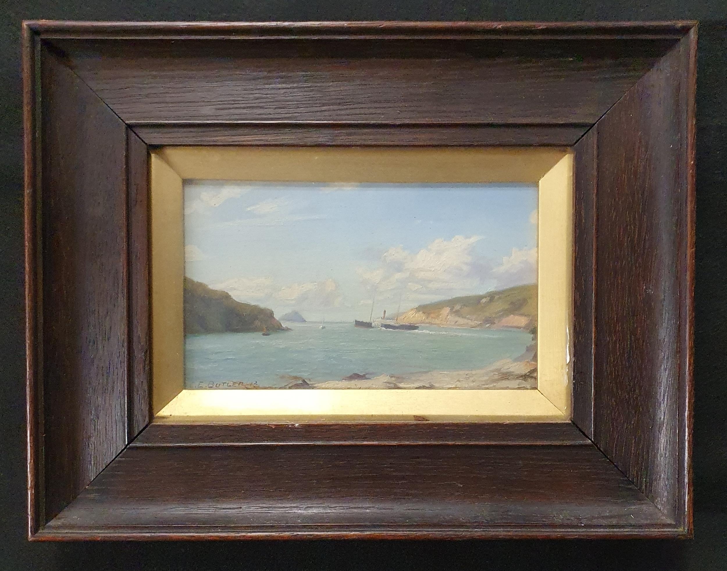 Charles Ernest Butler | The estuary of the Yealn and the Mewstone South ...