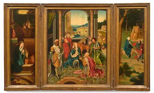 Antwerp Mannerist School, 16th Century | Adoration of the Three Kings | MutualArt