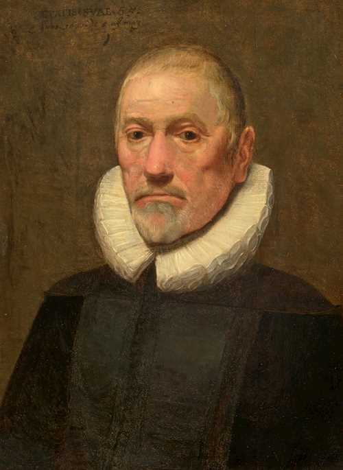 Flemish School 17th Century | Portrait of a nobleman with a ruff collar ...
