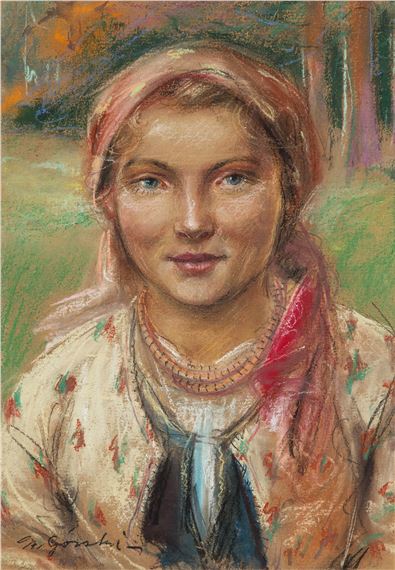 Stanislaw Gorski | Piękna góralka | MutualArt