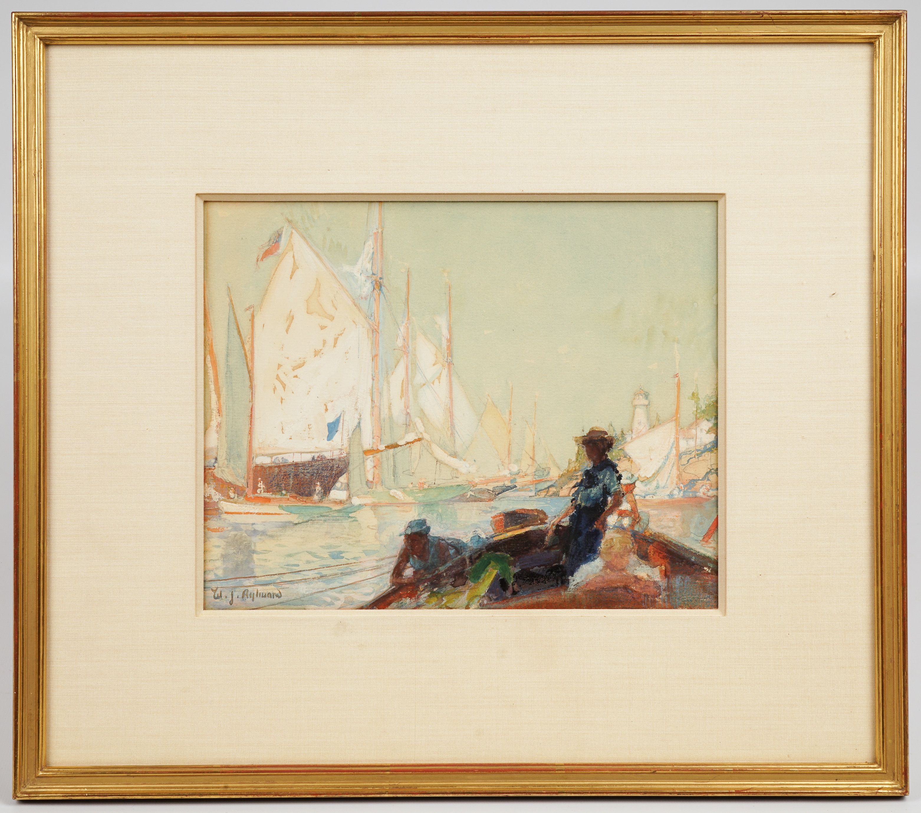 William James Aylward | In Port | MutualArt