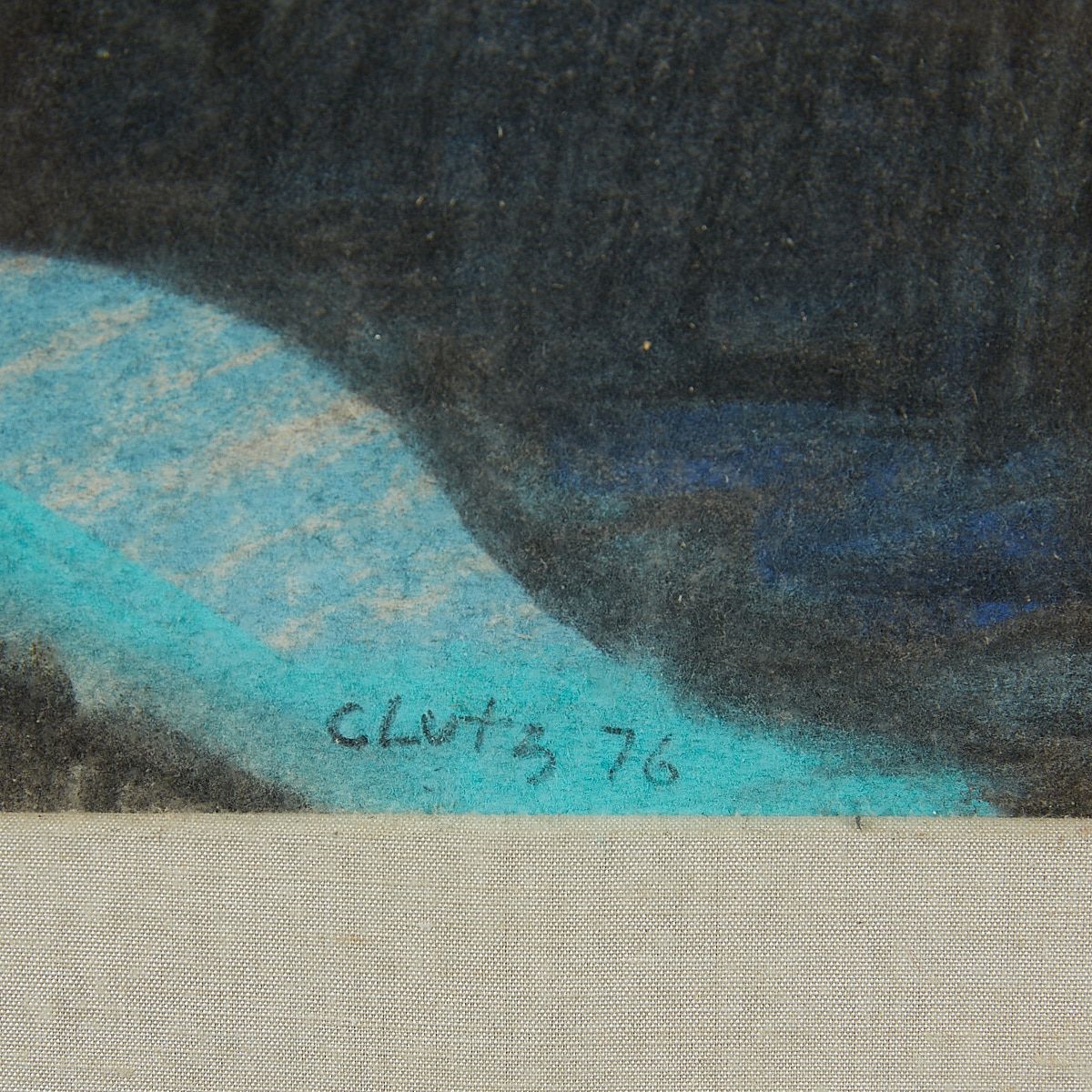 William Clutz | William Clutz Pastel Drawing 1976 (1976) | MutualArt