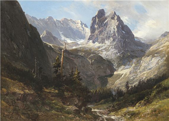 Edward Theodore Compton | In the Bernese Oberland | MutualArt